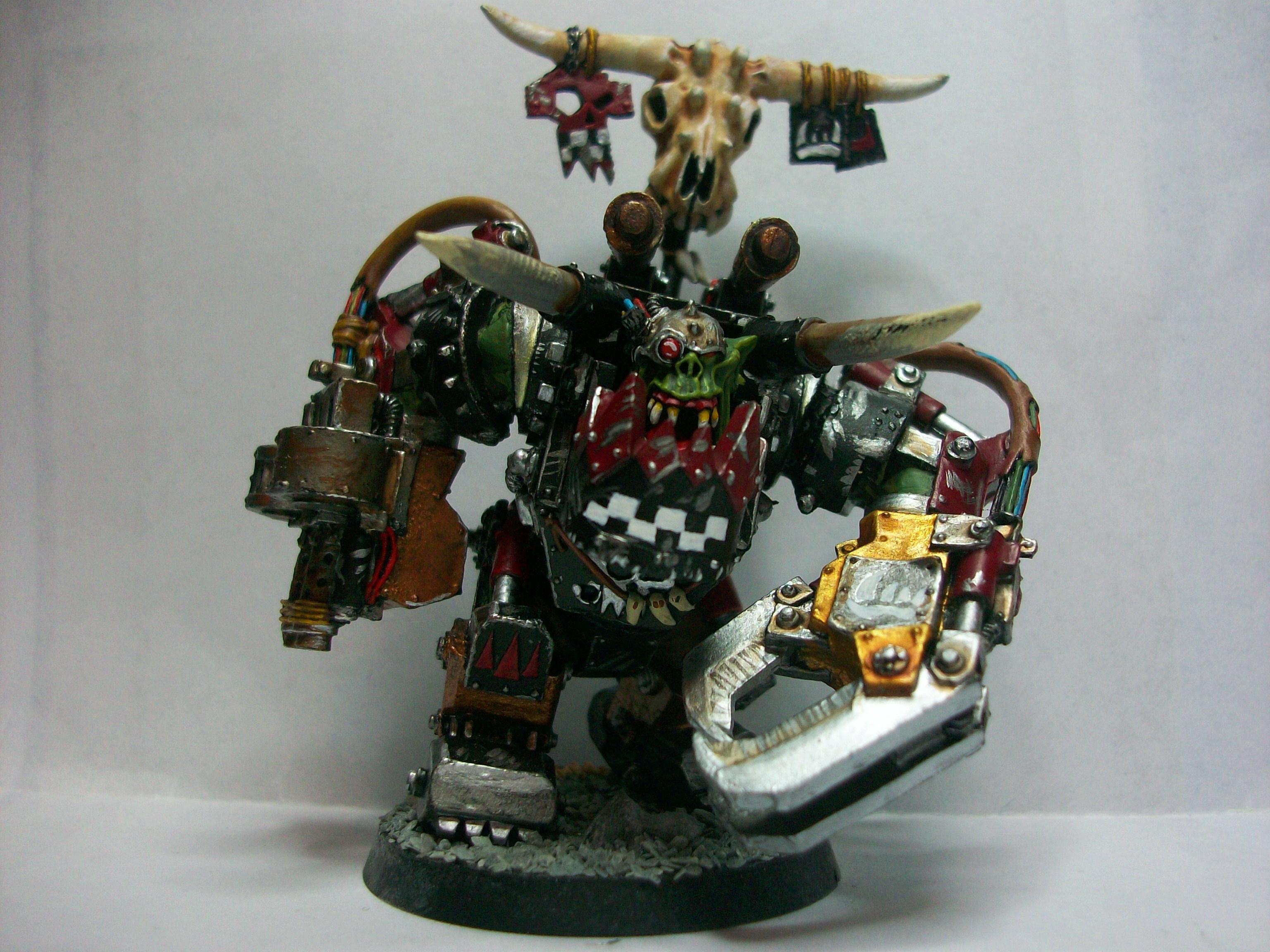 Ork Mega Nob, Ork Warlord Ghazghkull Thraka, Orks, Warboss, Warhammer 40,000 - Ork Ghazghkull ...